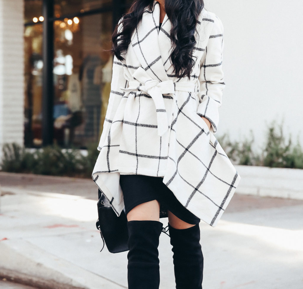 Review: Petite Friendly Wrap Coat for under $100 - Stylish Petite