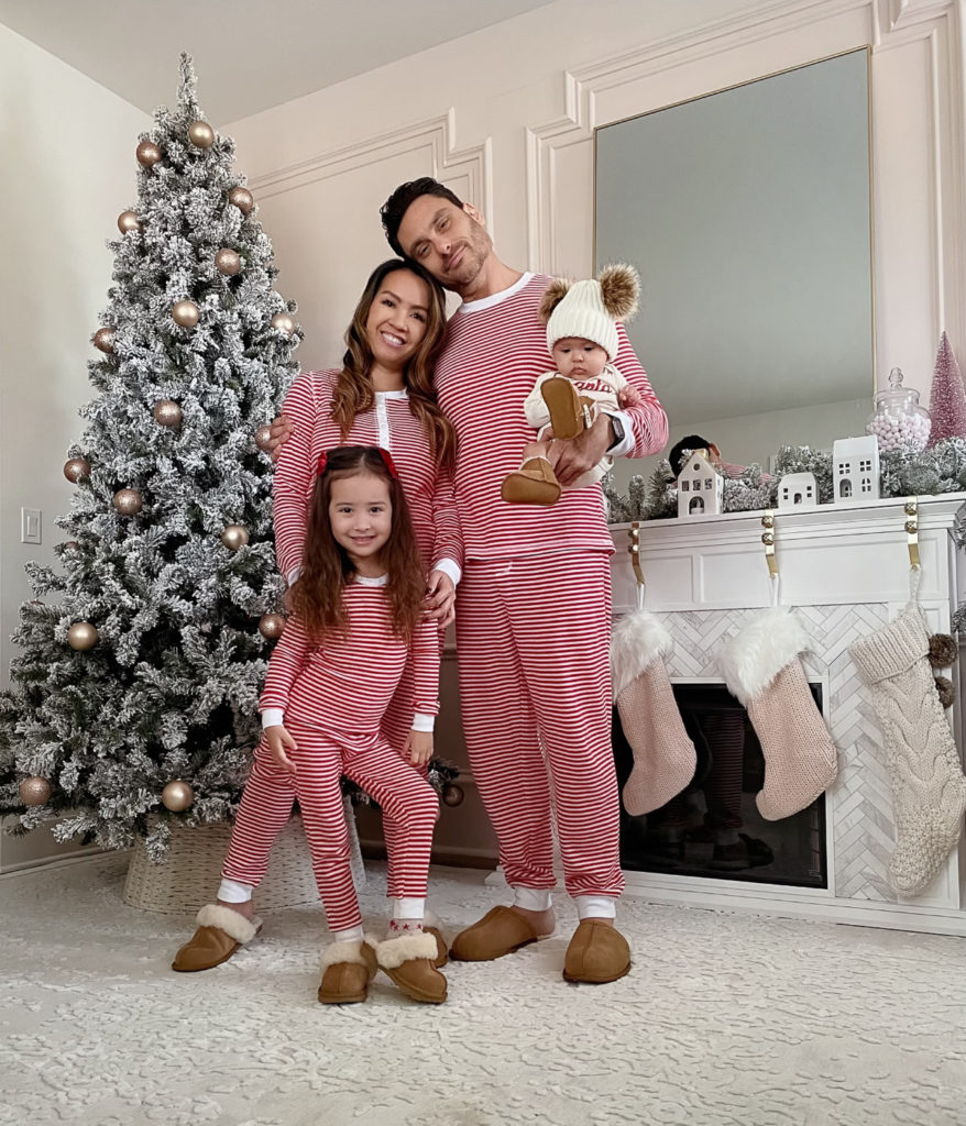 Matching Family Pajamas and Cozy Slippers - Stylish Petite