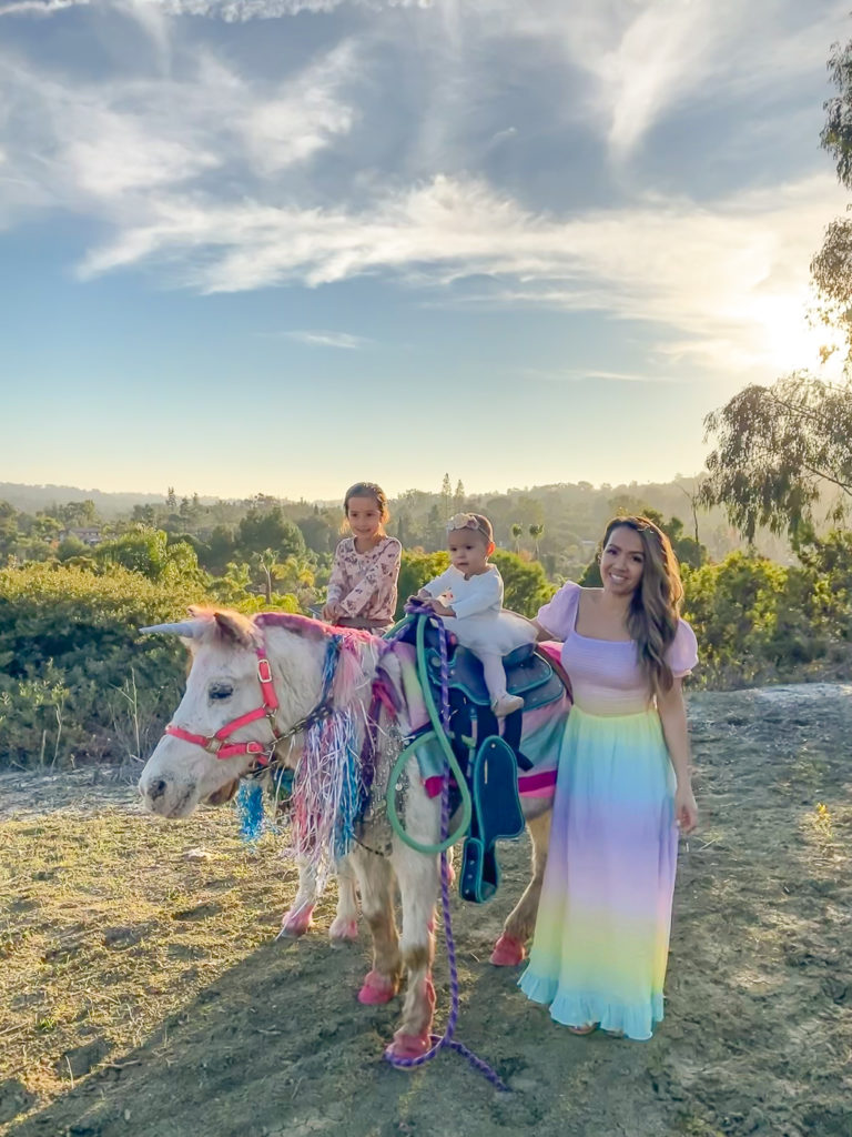 Magical Unicorn Pony Ride - Stylish Petite